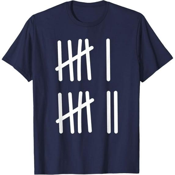 Six Seven Meme Tally Marks Counting Slang Math T-Shirt - Walmart.com