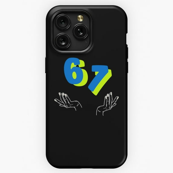 Six Seven Meme Viral Internet Art iPhone Case 17 11 12 13 14 15 16 Pro ...