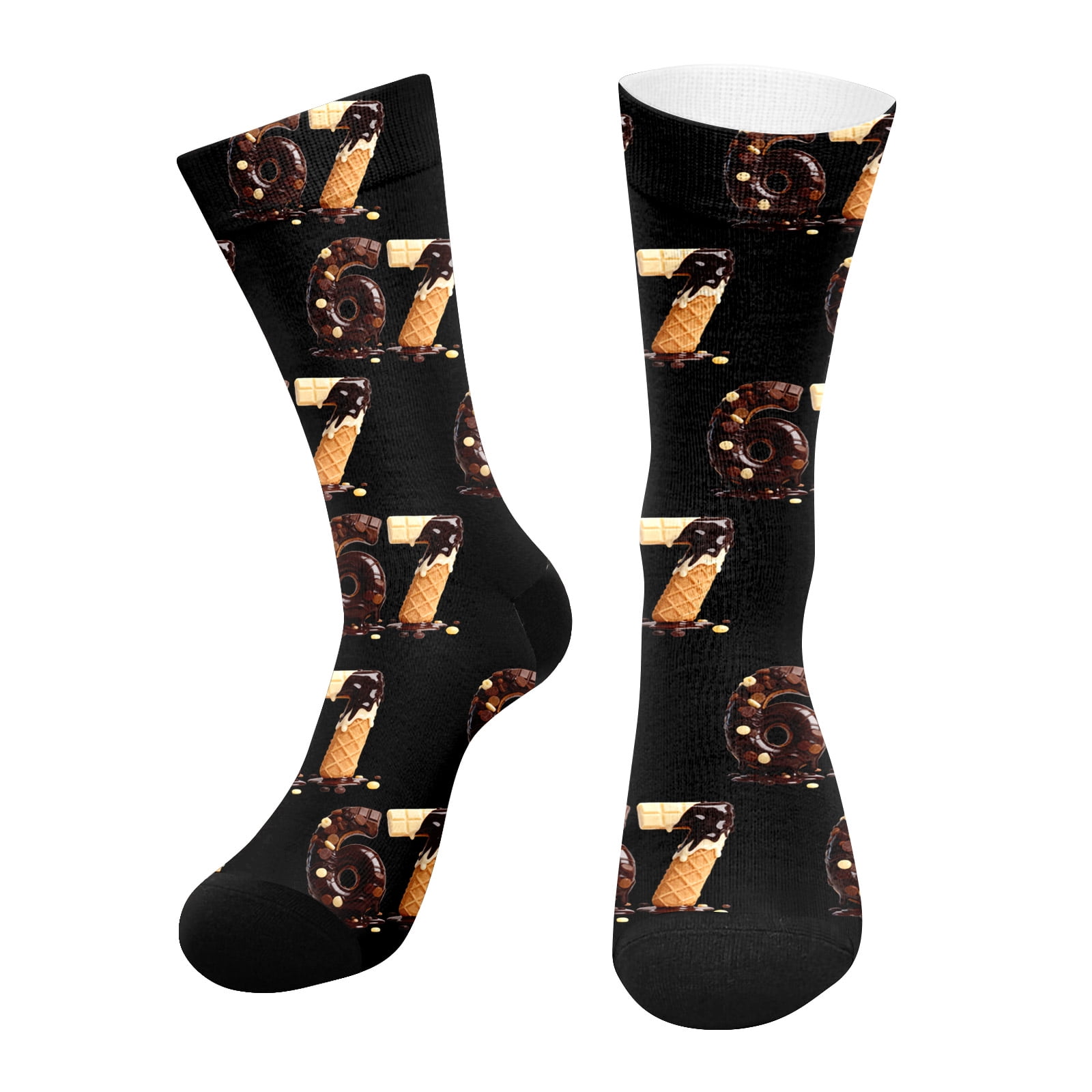 Six Seven Socks, 67 Socks Ice Cream Drip Meme Funny Six Seven Funny ...