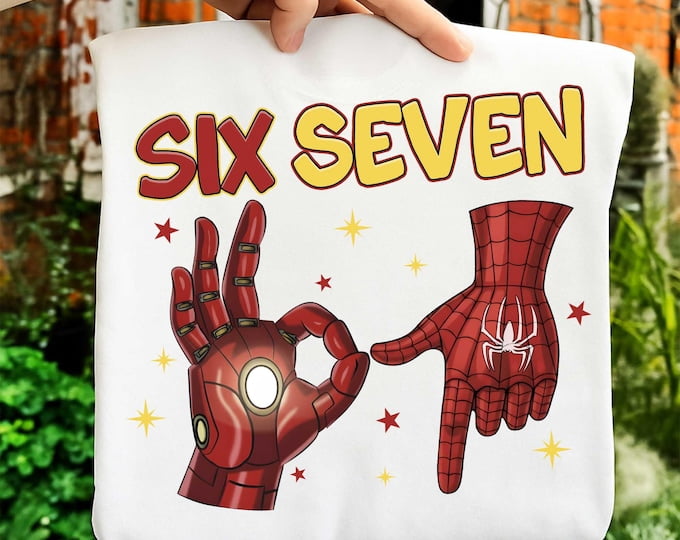 Six Seven Superhero , 67 Spider Hero , Viral Saying 6 7 , Viral 6 7 ...
