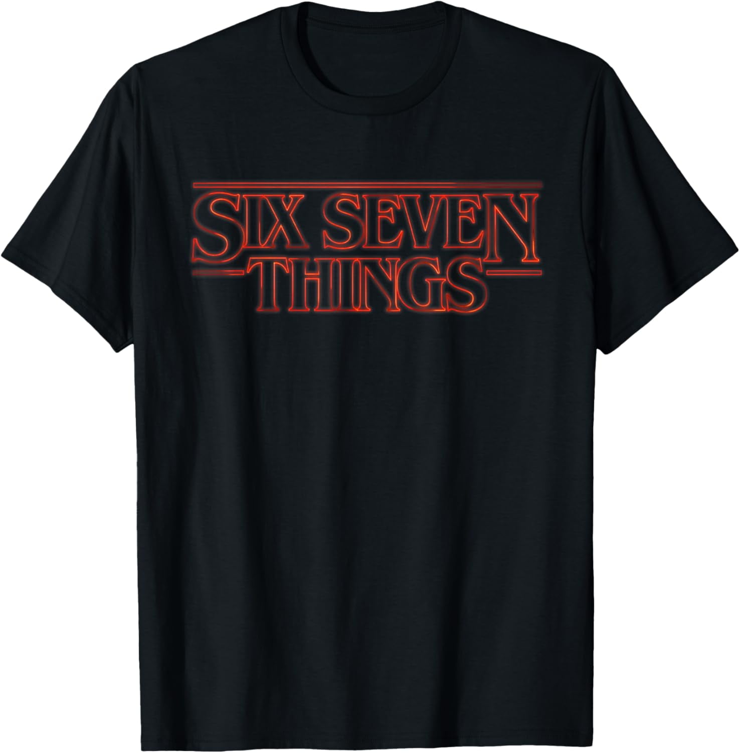 Six Seven Things Funny Retro Meme 67 T-Shirt - Walmart.com