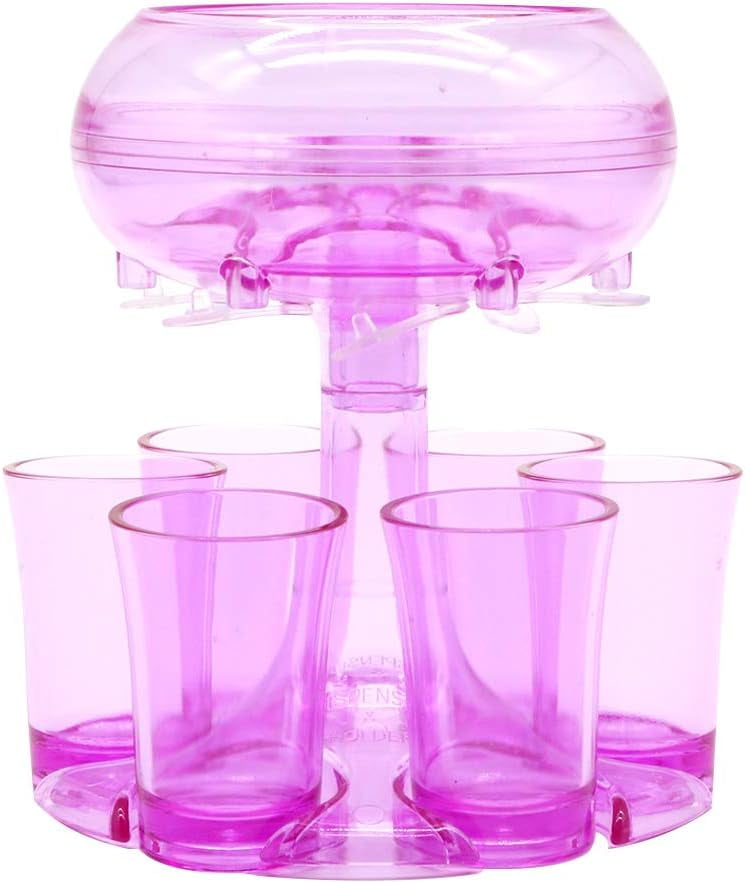 Six Shot Glass Dispenser Holder 6 Shot Dispenser for Shot Glasses ...