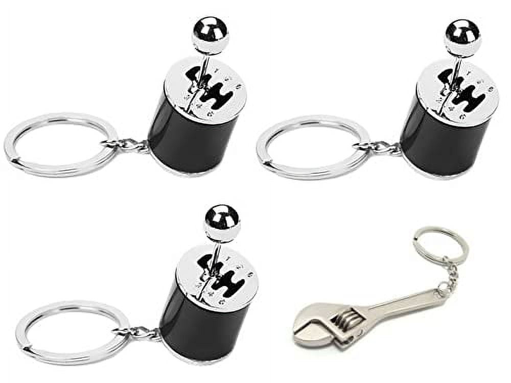 Black Six Speed Shifter Car Manual Gearbox Keychain Toy, with Free ...