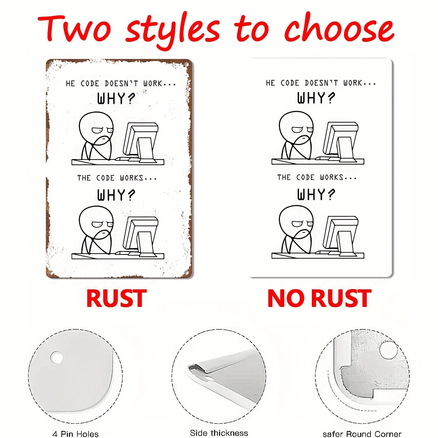 Six Stages Of Debugging FlowchartRetro Metal Tin Sign Vintage Sign ...