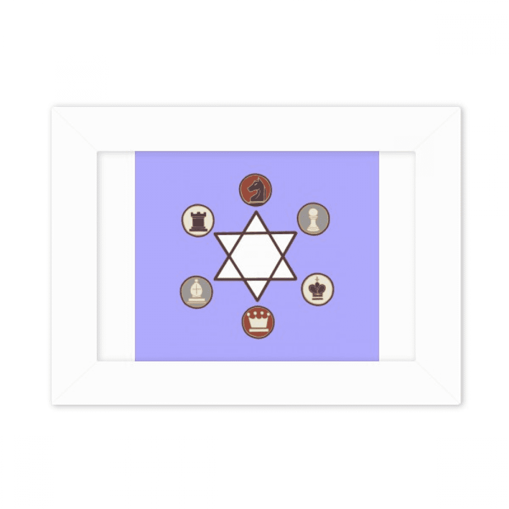 Six Star Front Invincibility Sign Chess Photo Mount Frame Picture Art ...