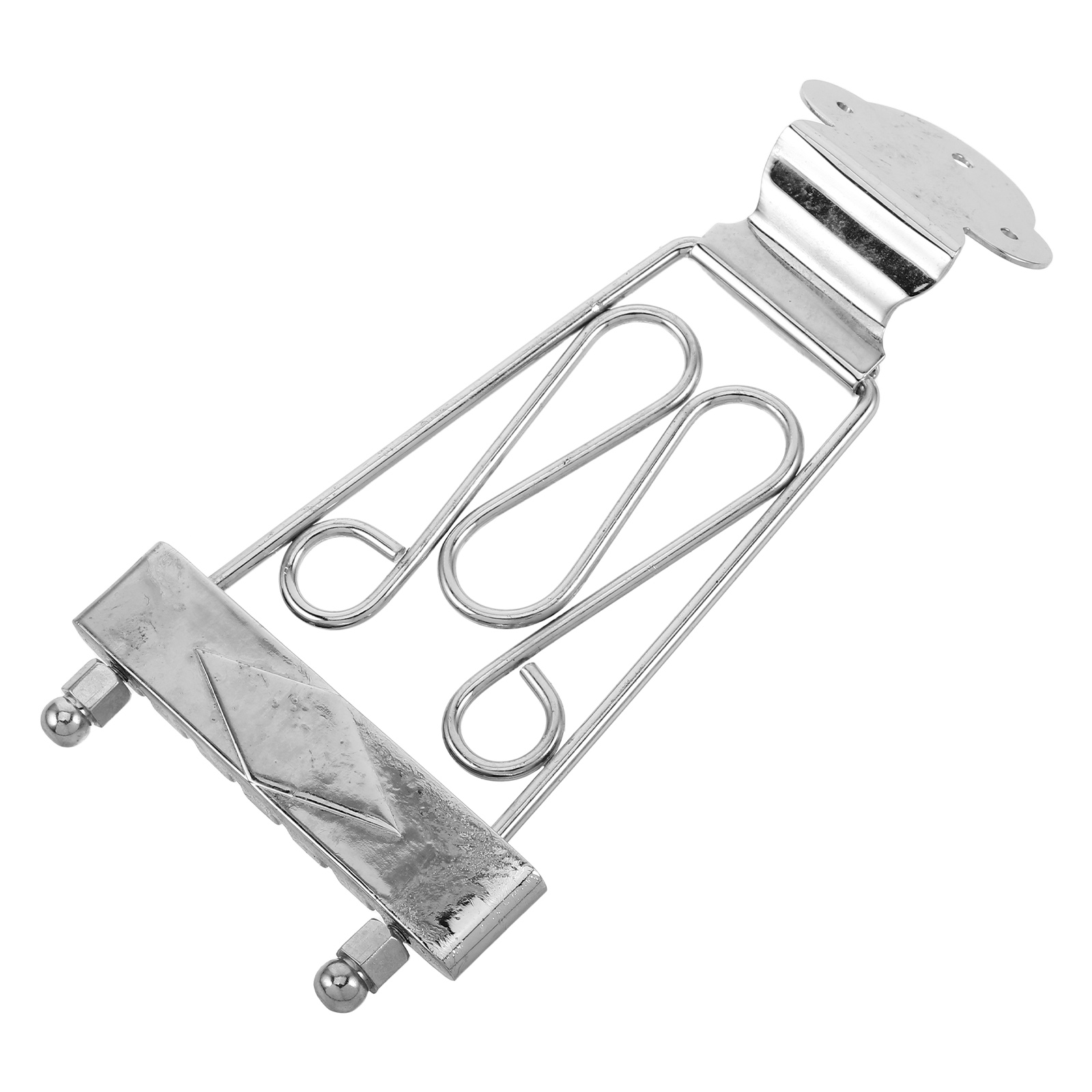 Rhinestones 6 String Tailpiece 17.50X8.00X2.00CM Silver - Walmart.com