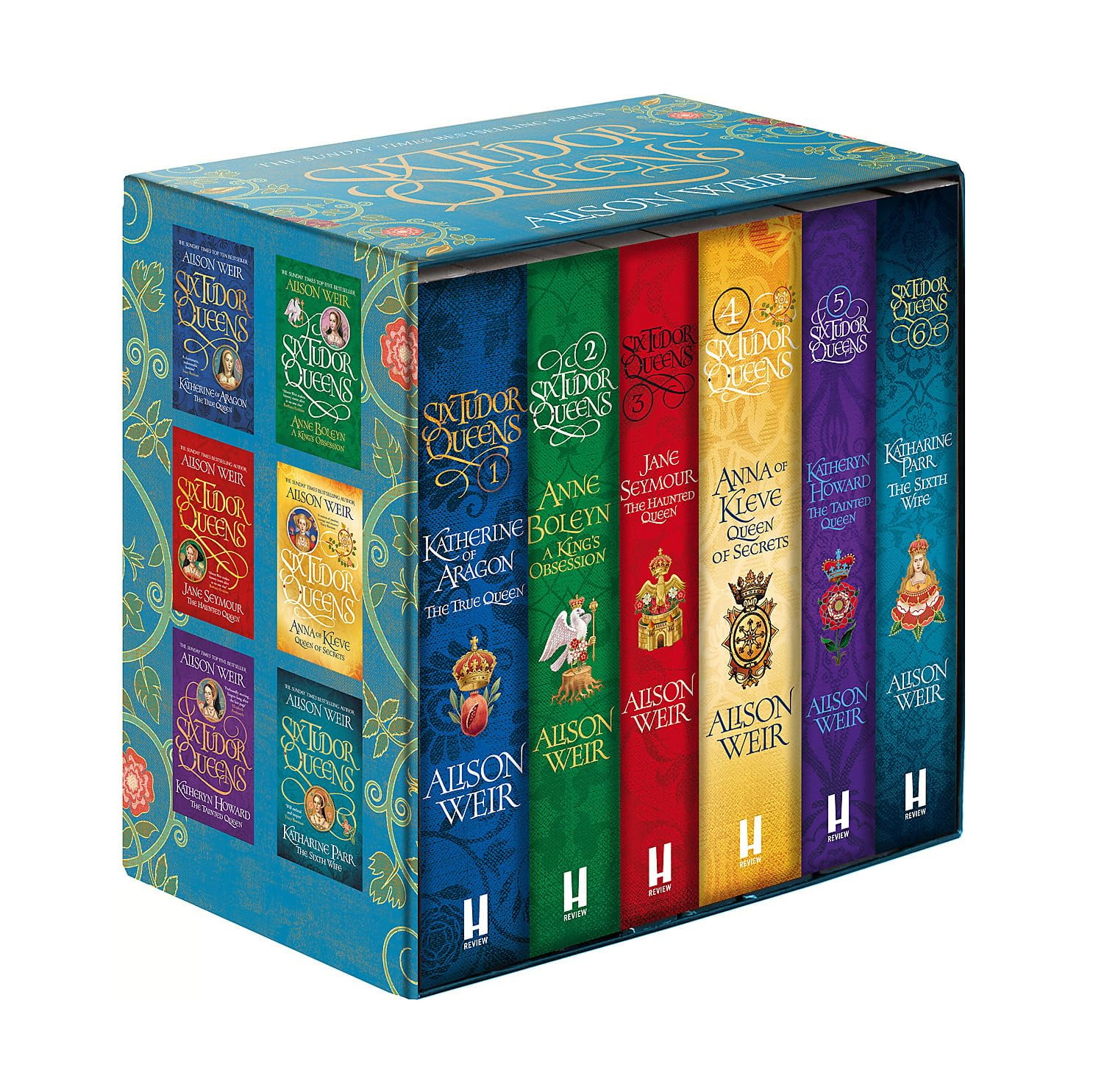 Six Tudor Queens Series By Alison Weir 6 Books Collection Box Set ...