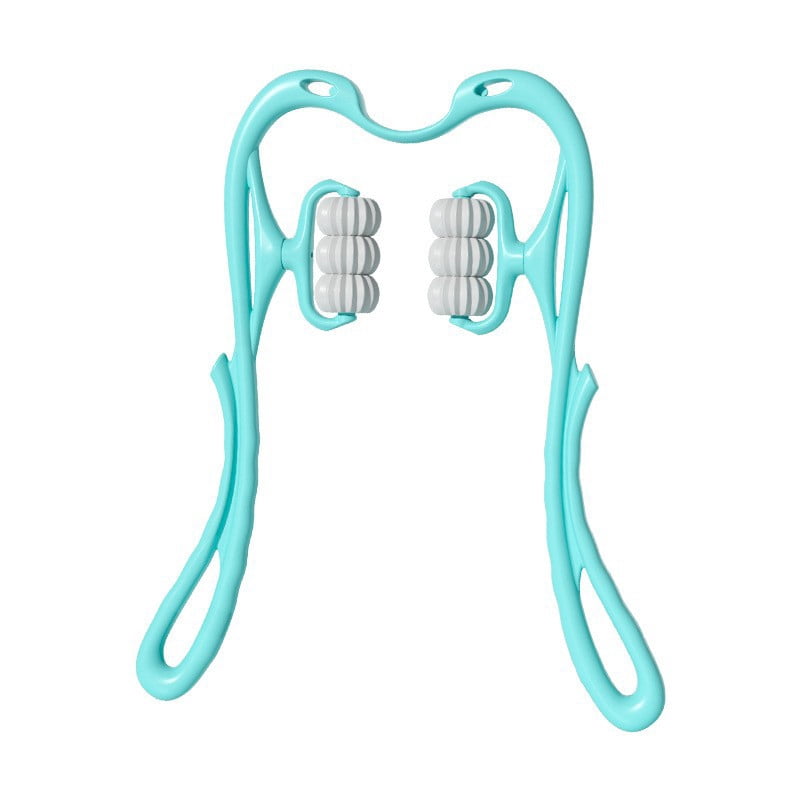 Six-Wheel Manual Cervical Massager for Neck Back Waist - Muscle Tension ...
