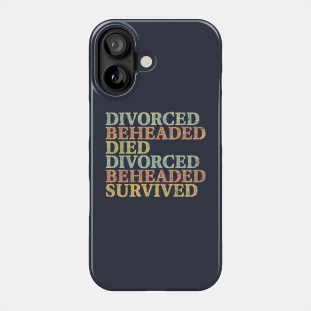Six Wives of Henry VIII Musical Inspired Case for Apple iPhone 11-17 ...