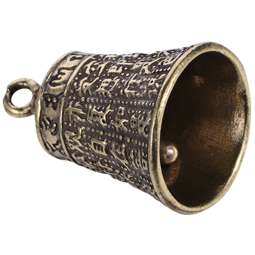 unbranded Six-character Heart Sutra Bell Car Keychain Pendant 1pcs ...