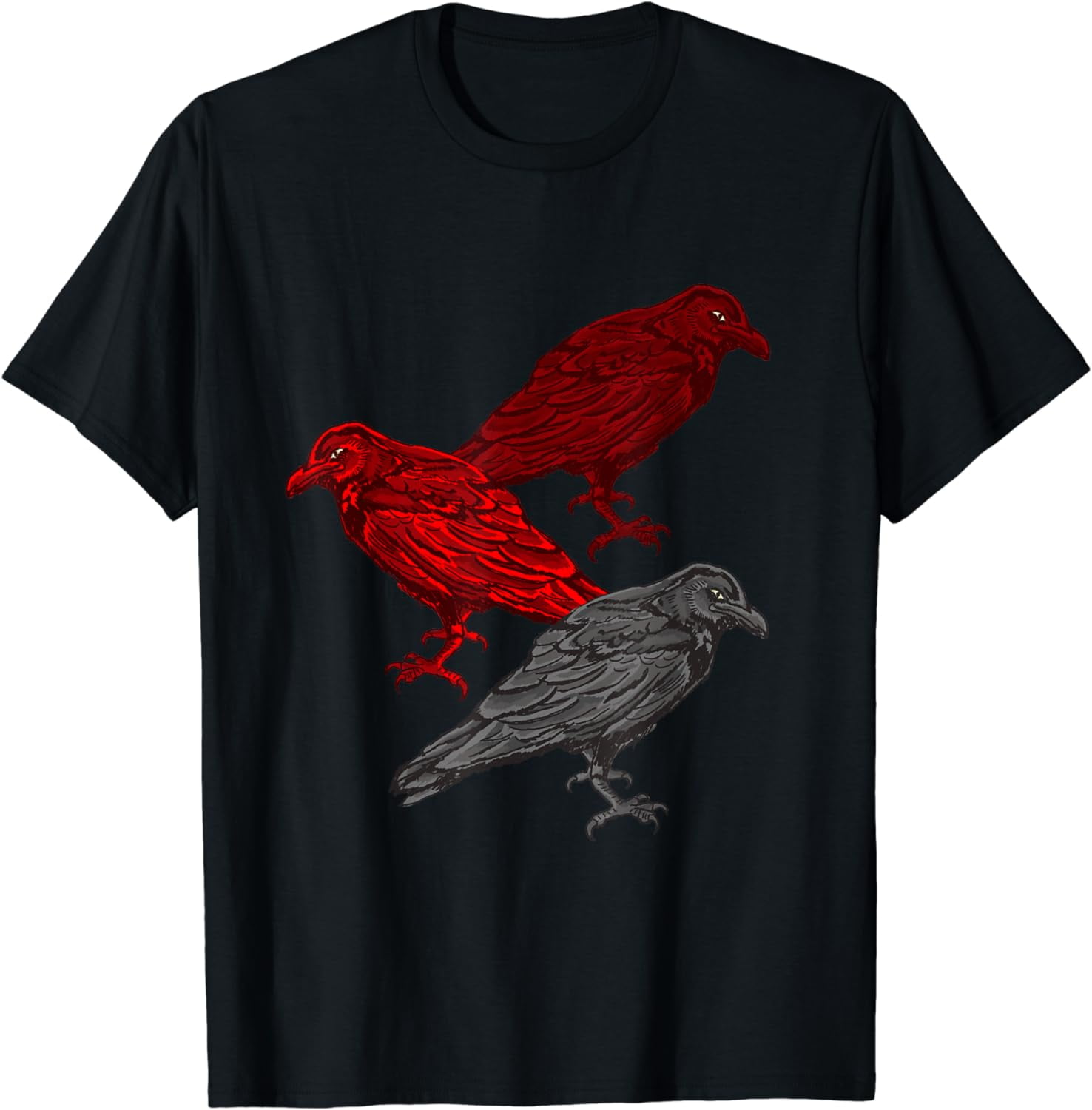 Six of Crows Blacks Crowes Crowfoot Crowkay Crowa Crowfoot T-Shirt ...