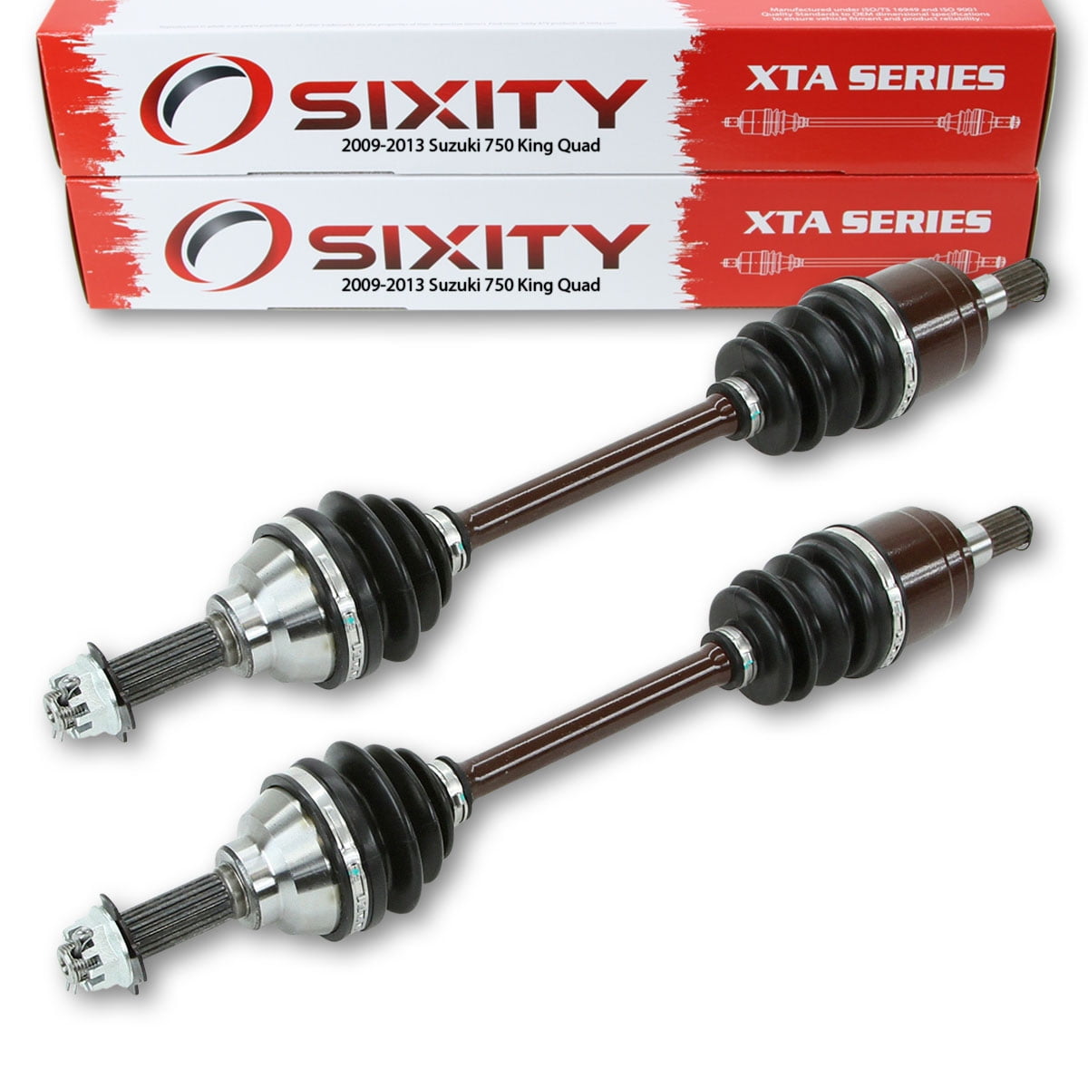 Sixity 2009-2013 compatible with Suzuki 750 King Quad 4X4 Front Left ...