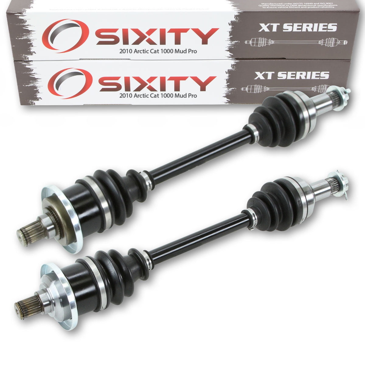 Sixity 2010 for Arctic Cat 1000 Mud Pro 4X4 Front Left Right Axles XT ...