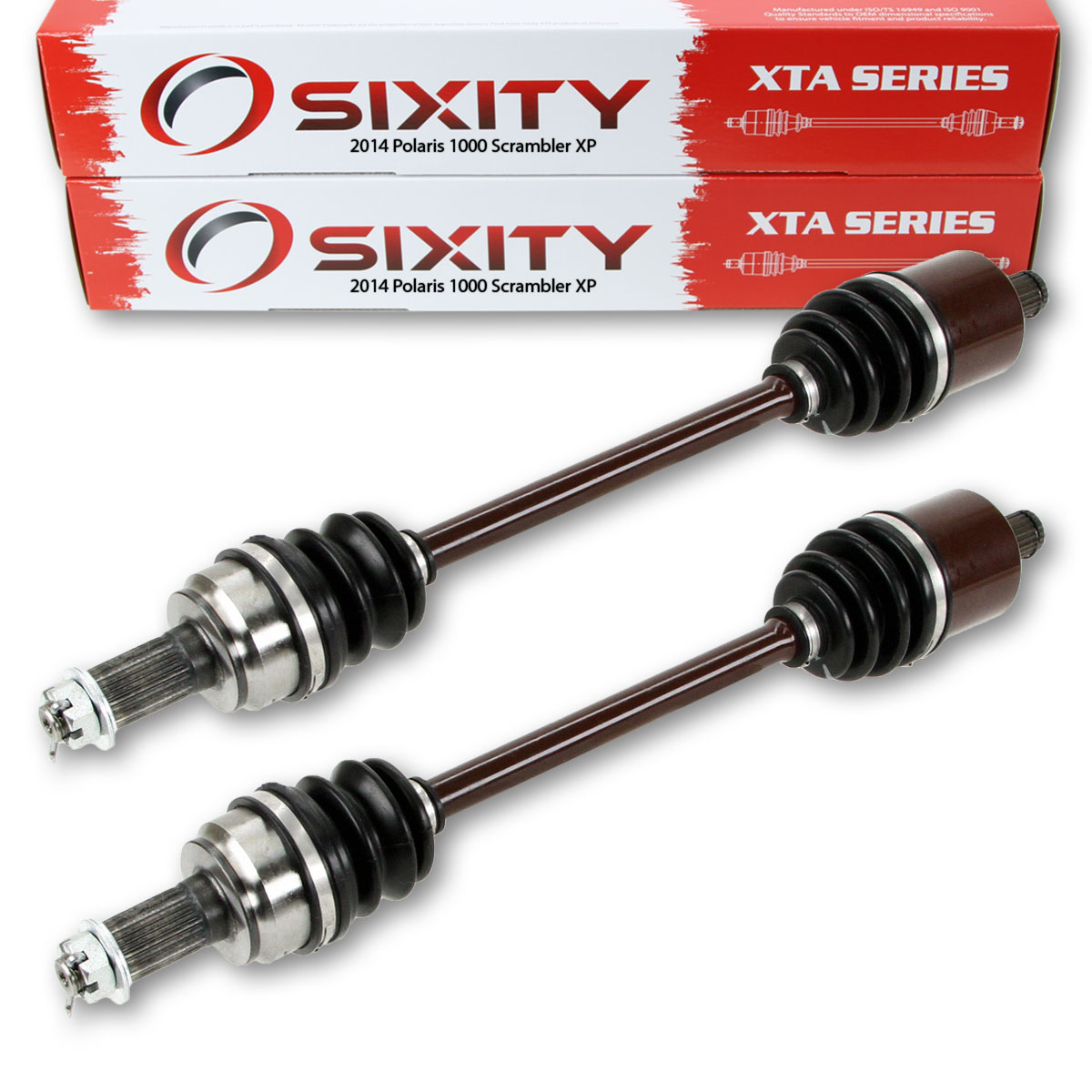 Sixity 2014 compatible with Polaris 1000 Scrambler XP 4X4 Front Left ...
