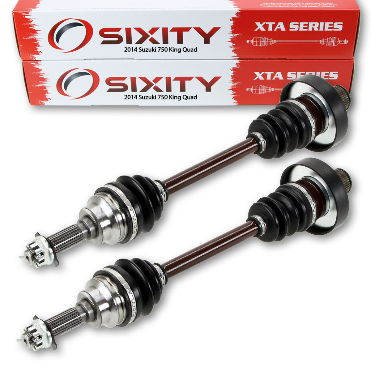 Sixity 2014 compatible with Suzuki 750 King Quad 4X4 Rear Left Right ...