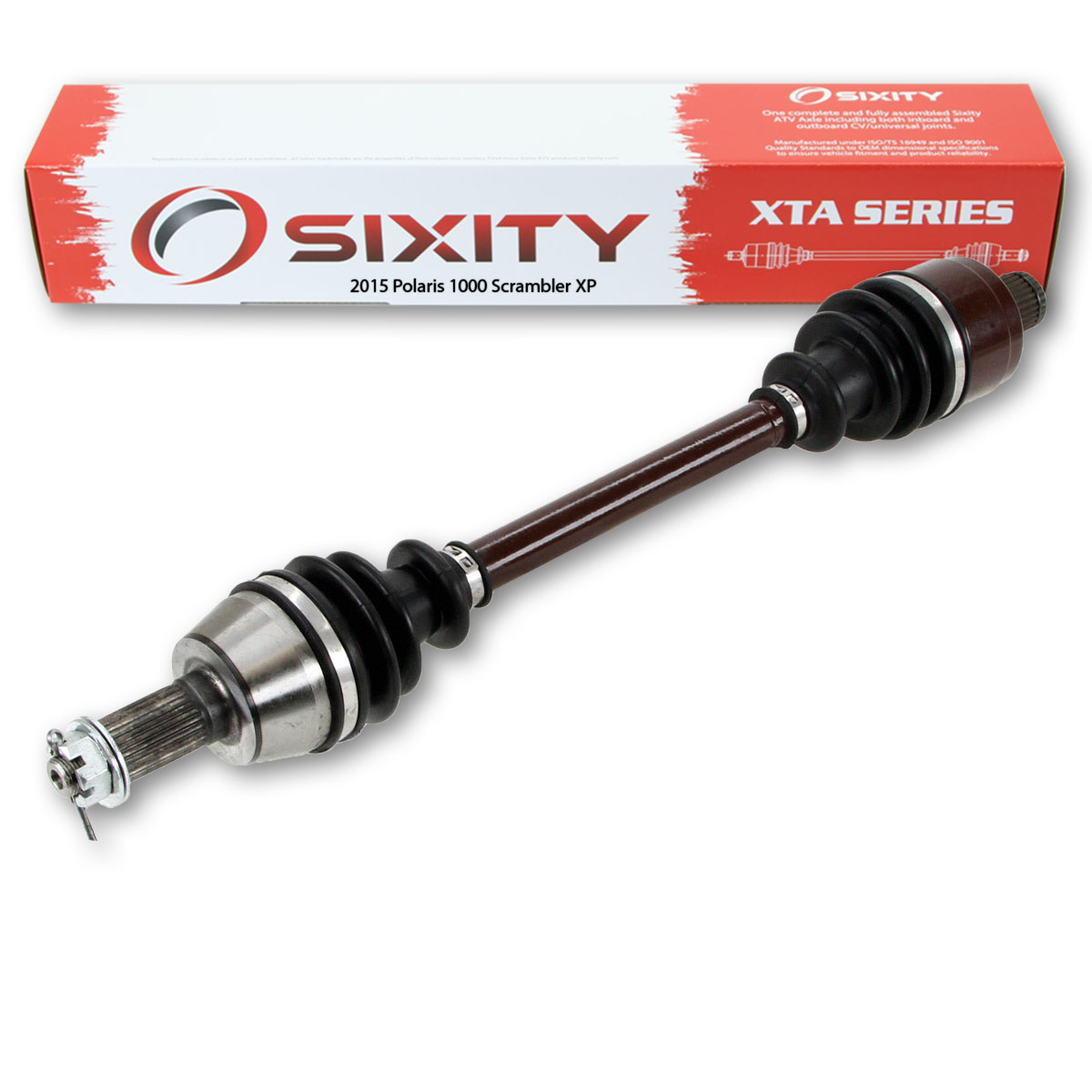 Sixity 2015 compatible with Polaris 1000 Scrambler XP 4X4 Rear Left XTA Axles Back Driver ...