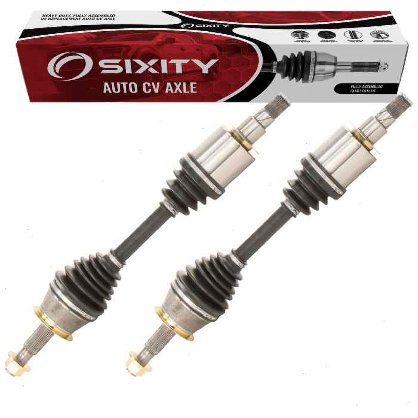 Sixity Auto 2 pc Front CV Axle Kit compatible with Nissan Pathfinder 4 ...