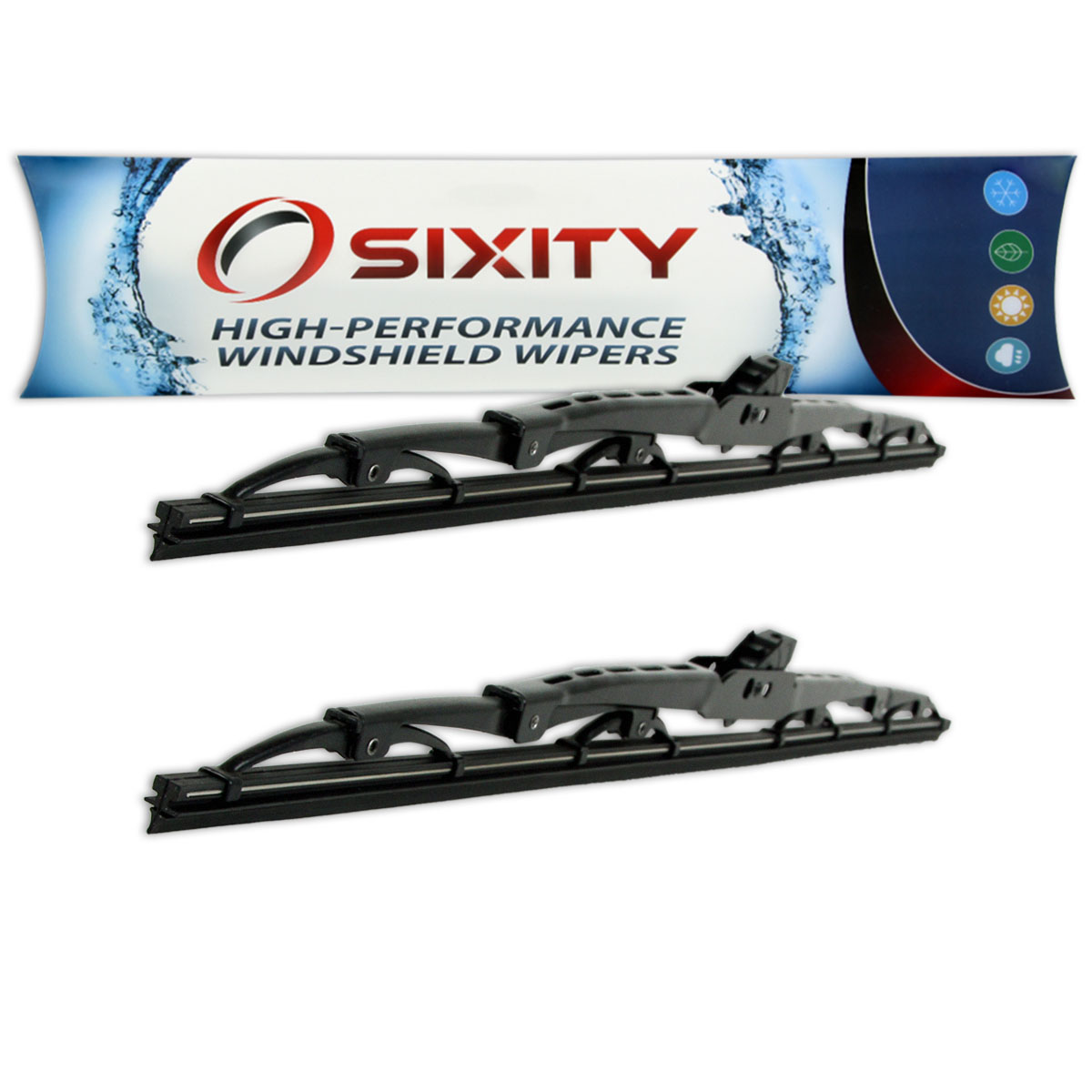 Sixity Auto S1 Front Windshield Wiper Blades compatible with Jaguar ...