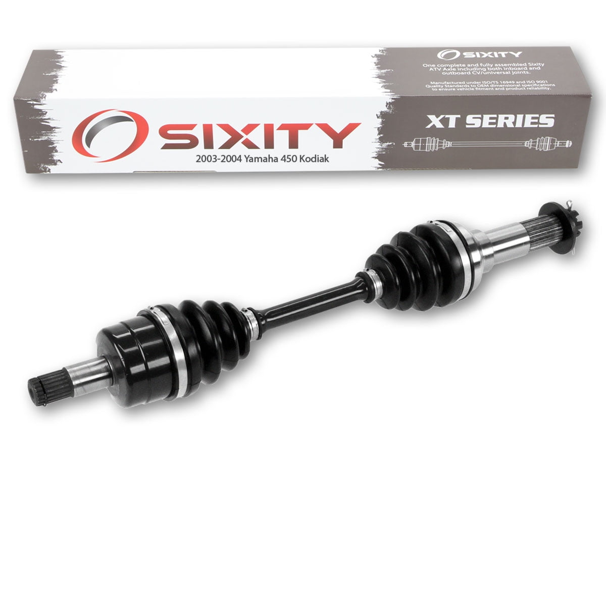 Sixity XT Front Right Axle compatible with Yamaha Kodiak 450 2004 ...
