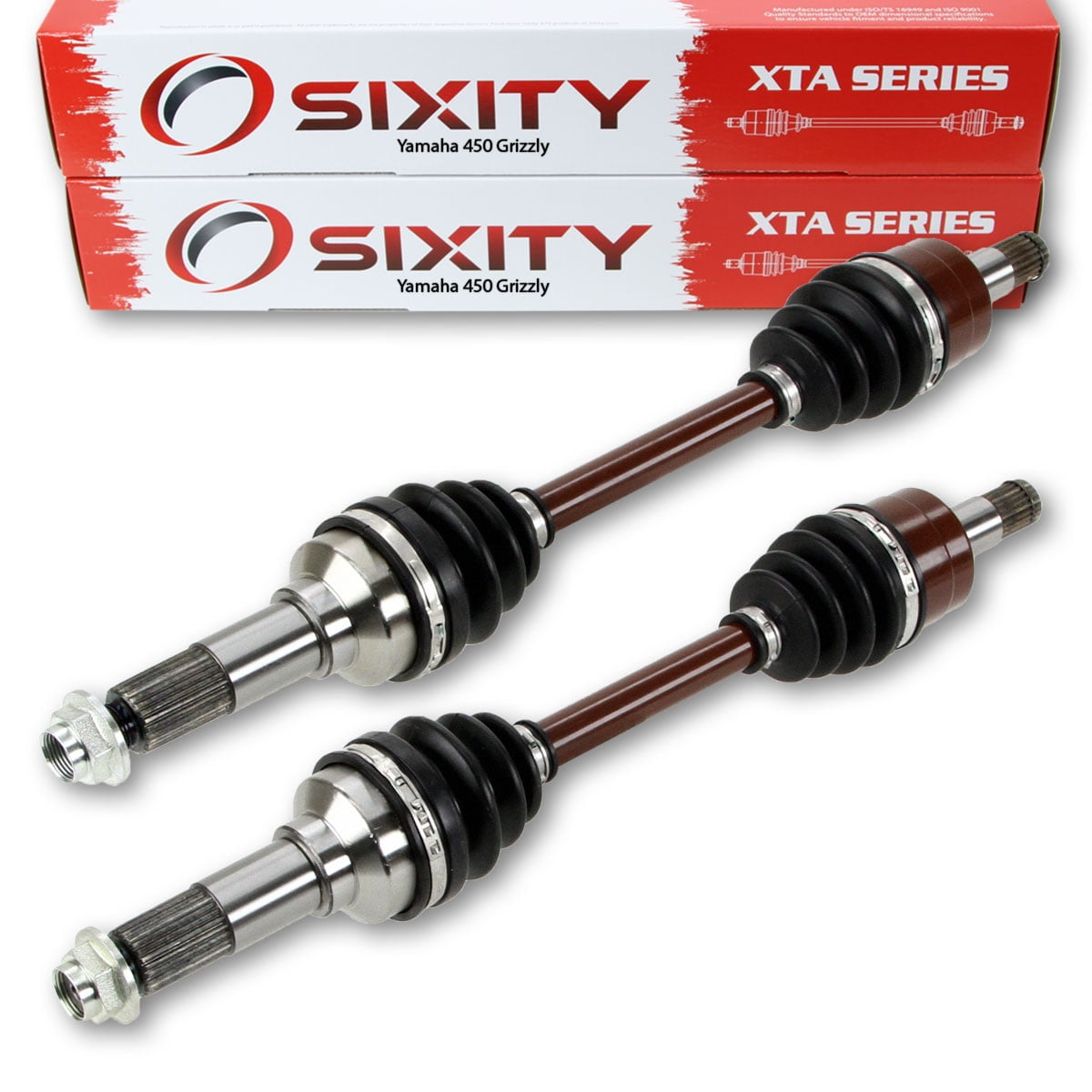 Sixity XTA Front Left & Right CV Axles compatible with Yamaha 450 ...