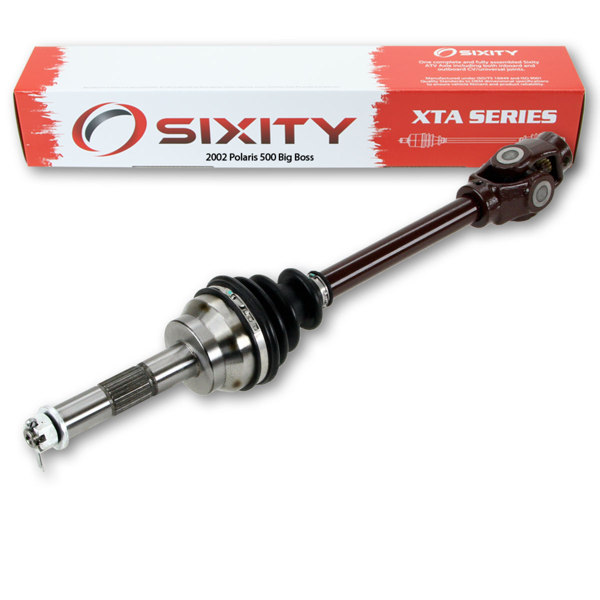 Sixity XTA Front Right Axle compatible with Polaris Big Boss 500 2002 ...