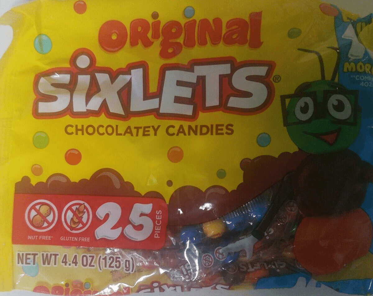 Sixlets Chocolatey Candies1ea 4.4oz Bag Of 25 Pieces-Brand New-SHIPS N ...