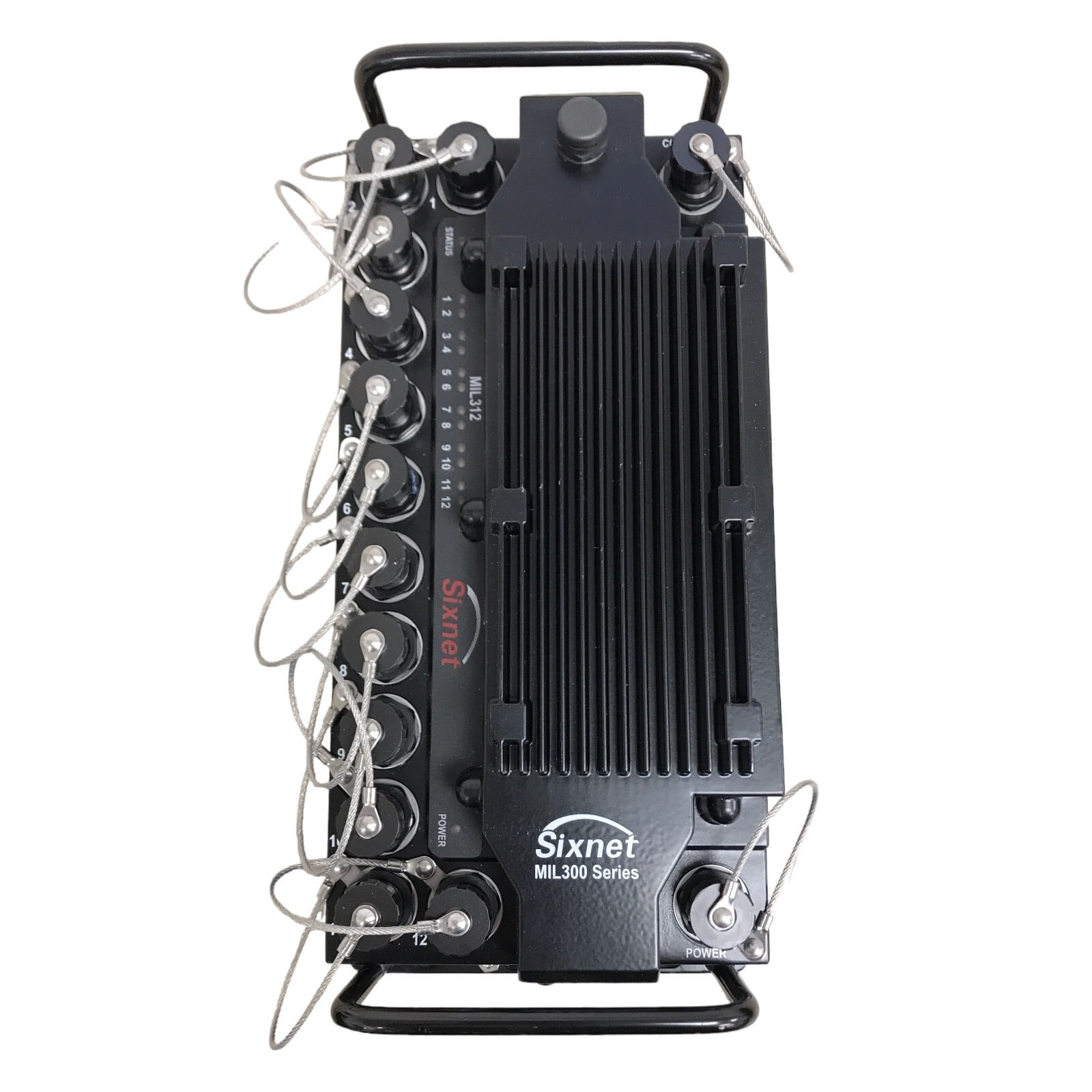 Sixnet MIL312-1 Military IP67 Managed Ethernet Switch 1.25 A @ 28 VDC - Walmart.com