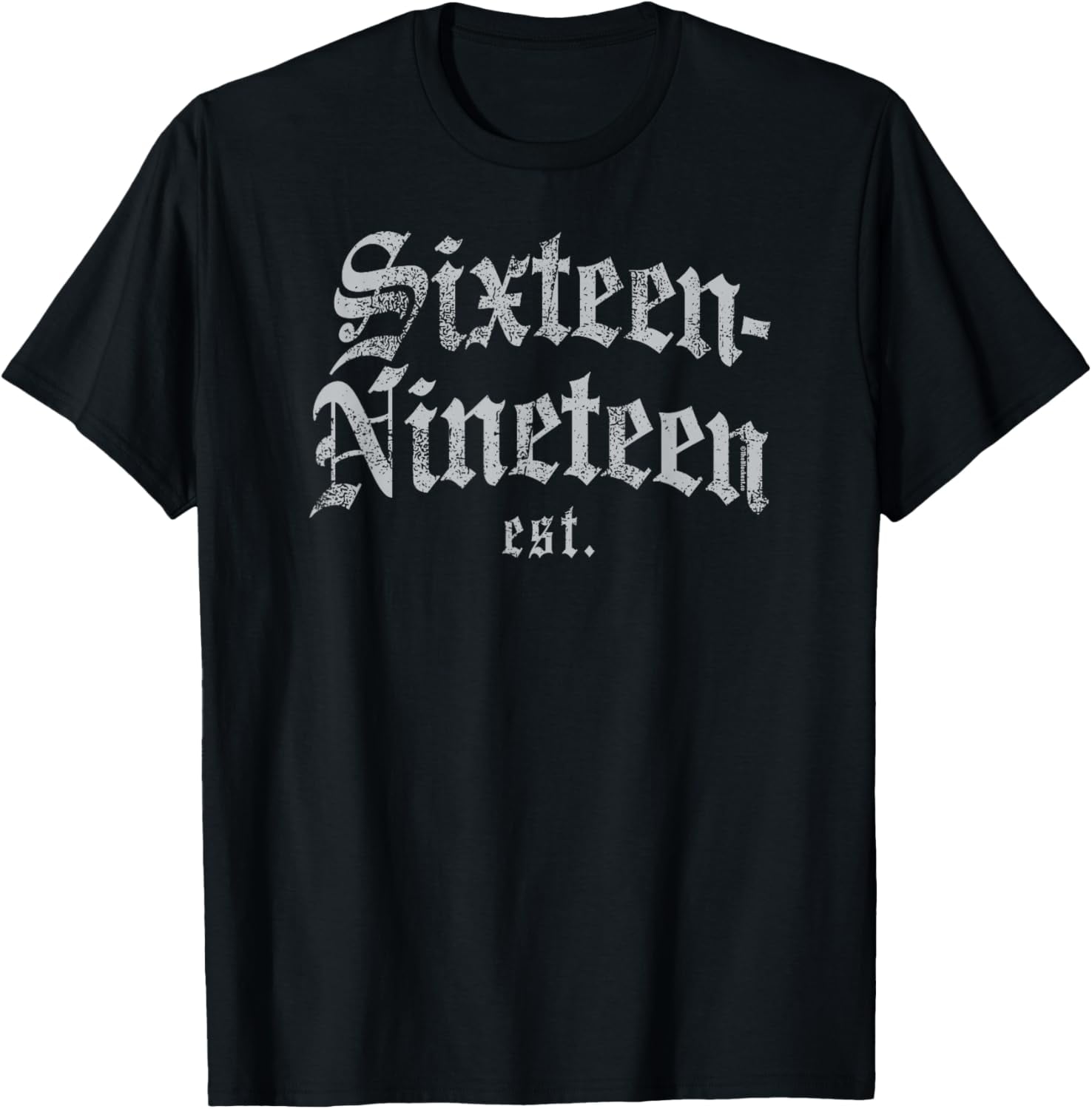 Sixteen-Nineteen Est African American Vintage Black History T-Shirt Tee ...