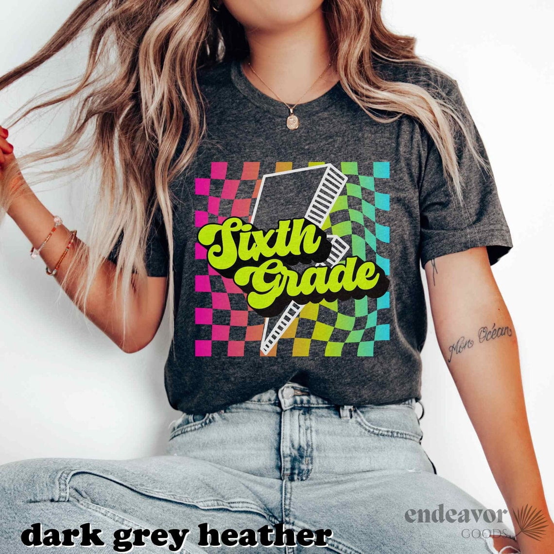 Sixth Grade Teacher Shirts 6Th Grade Teacher Tee Elementary Back To ...