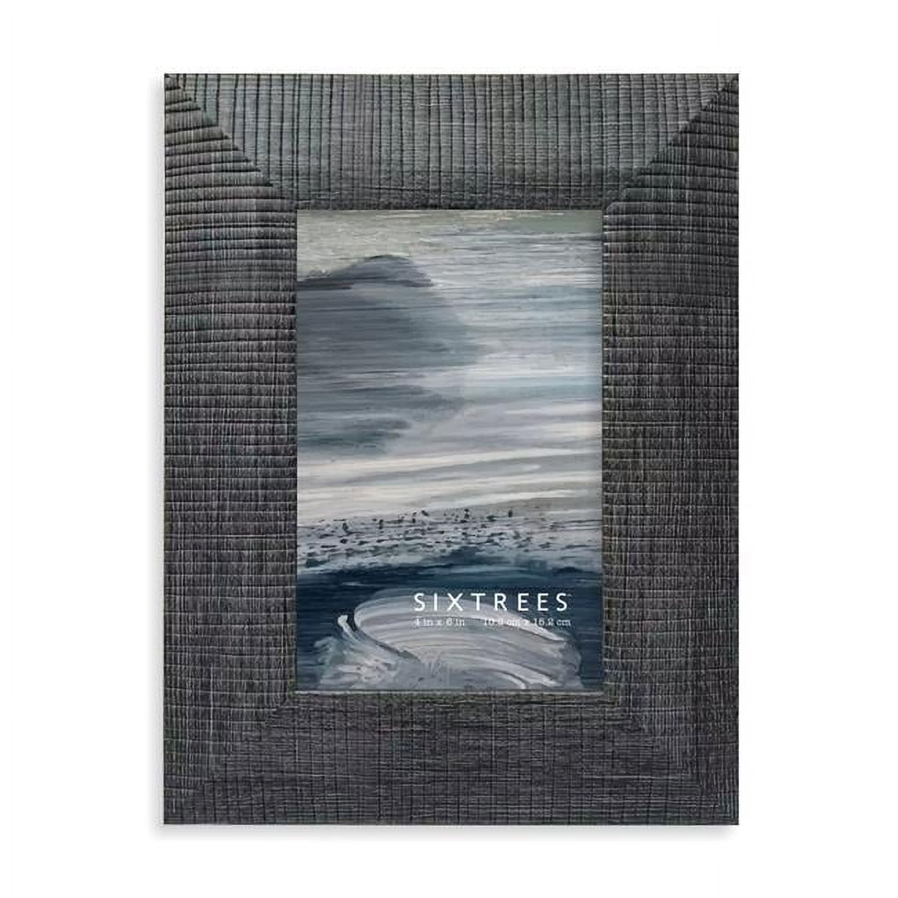 Sixtrees 18246 4 x 6 in. Samantha Black Picture Frame - Walmart.com