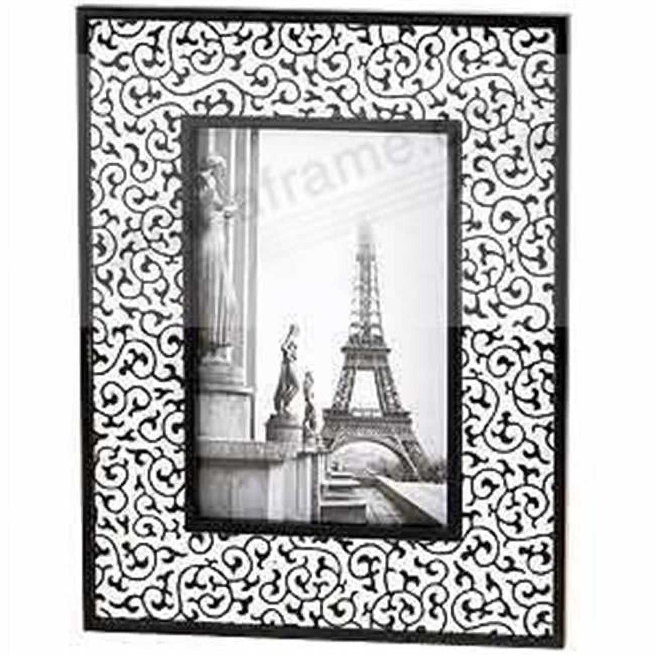 Sixtrees 4 x 6 in. Stark Frame White & Gray - Walmart.com