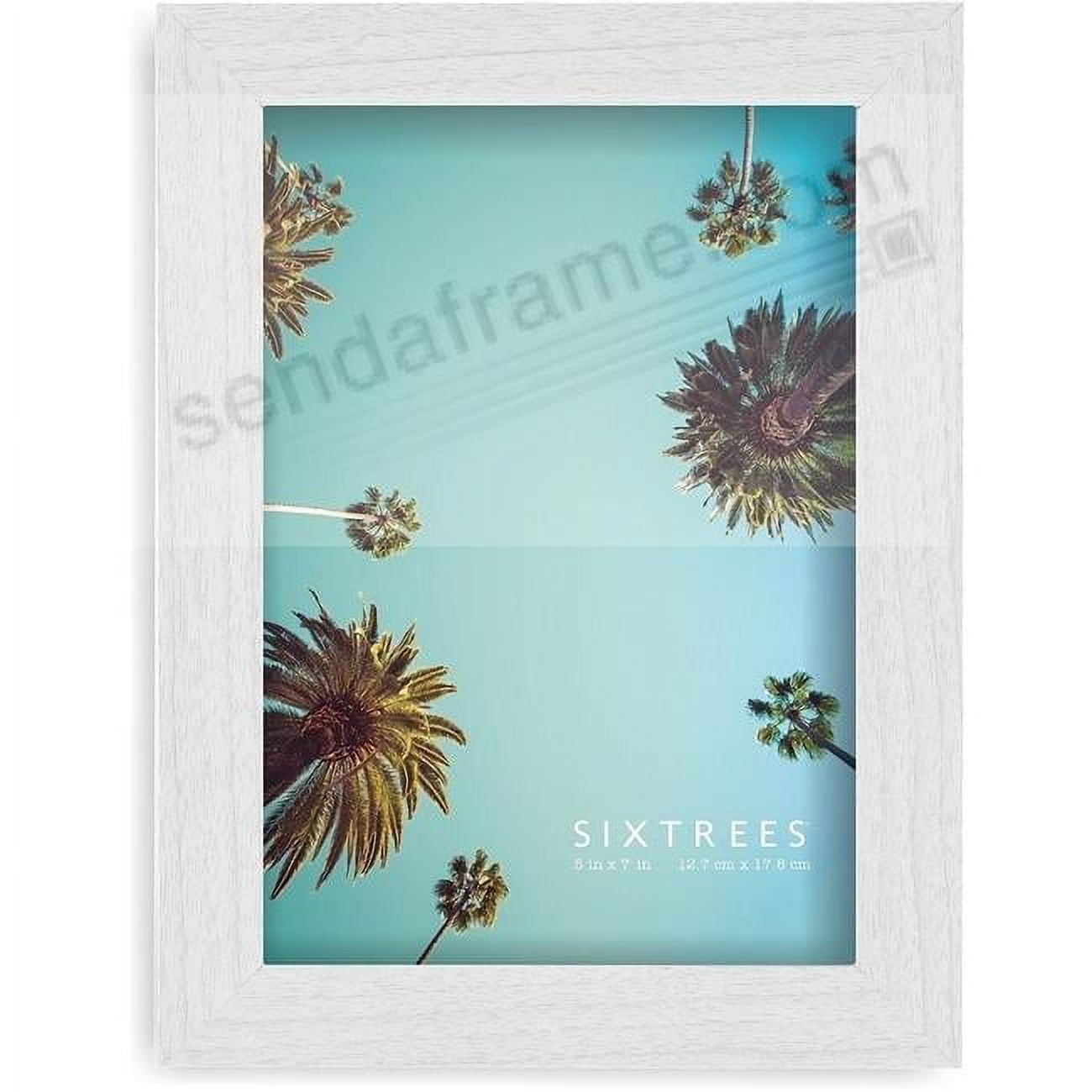 Sixtrees 5 x 7 in. Ethan Frame White - Walmart.com