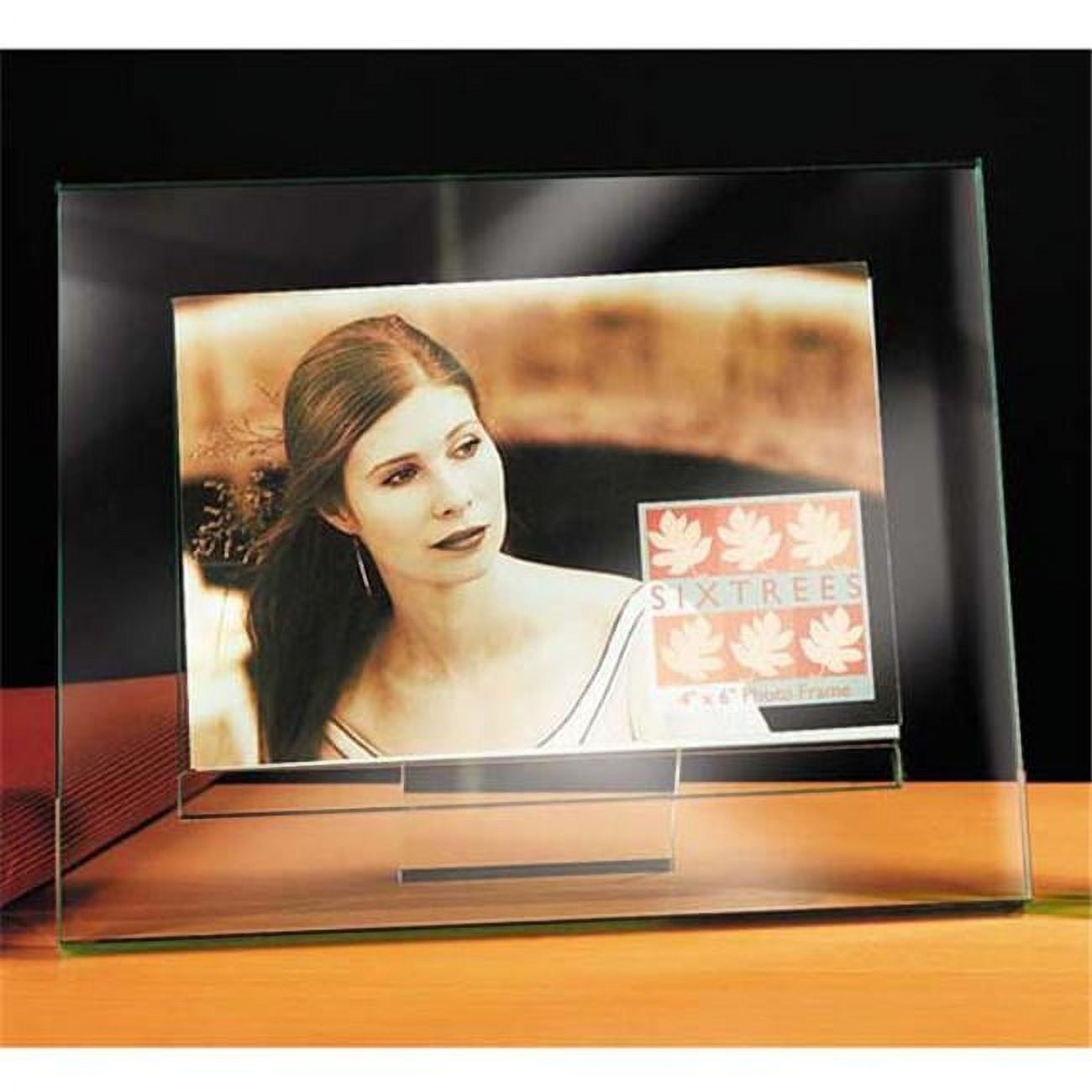 Sixtrees GT46V 4 x 6 Moda Glass Vertical Picture Frame - Walmart.com