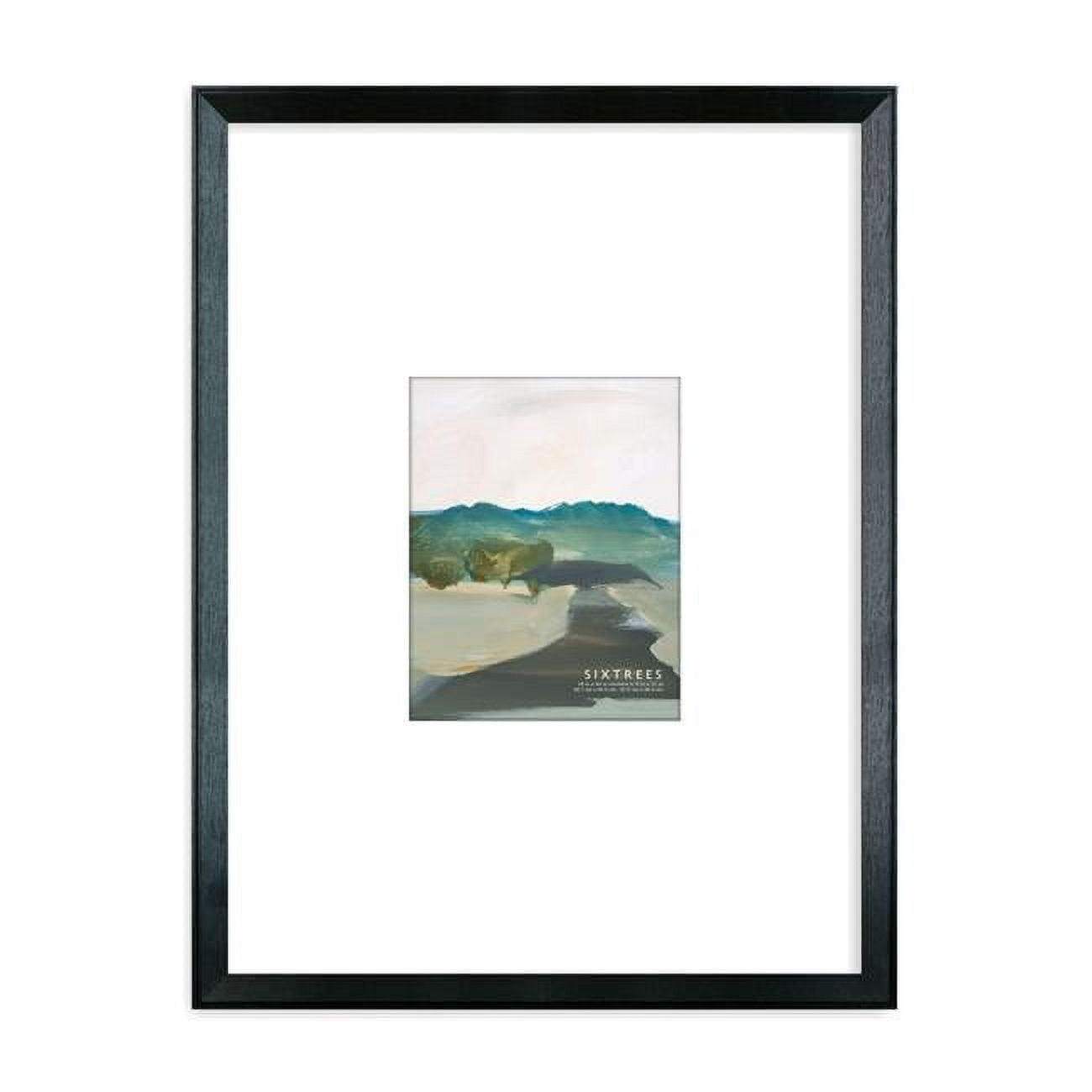 Sixtrees WD1311824-80 18 x 24 in. Fayette Black M2 Picture Frame ...