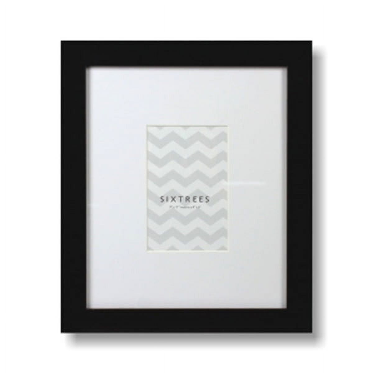 Sixtrees Wall Frame, Matted-Black-14x17 - Walmart.com