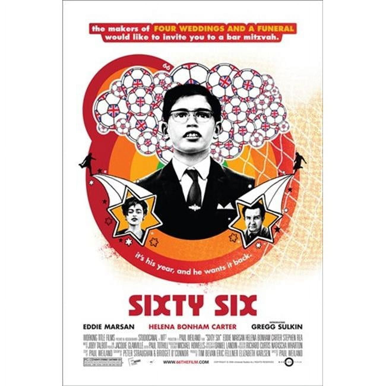 Sixty Six Movie Poster - 11 x 17 in. - Walmart.com