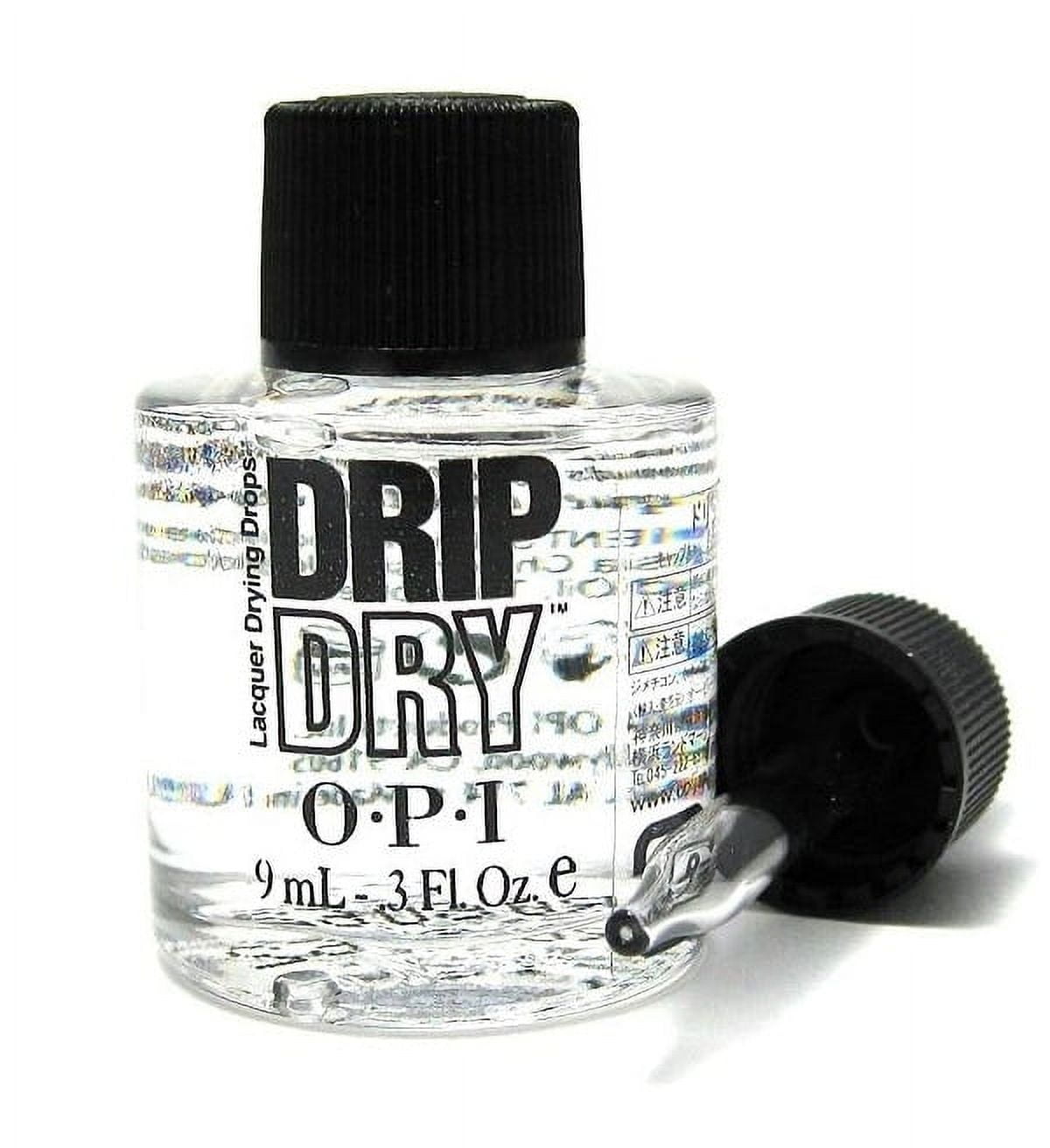 Size: 0.3 oz, OPI Drip Dry - Lacquer Drying Drops, hair scalp beauty ...