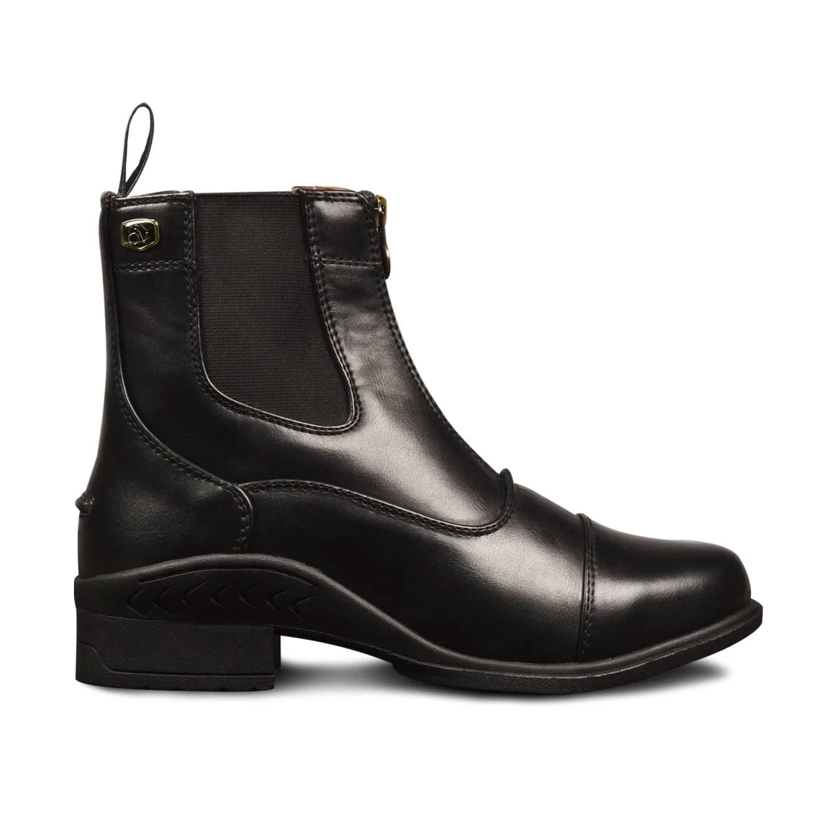 OVATION Kid's Quantum Zip Paddock Black Boots, Size: 1 (470804BLK1 ...