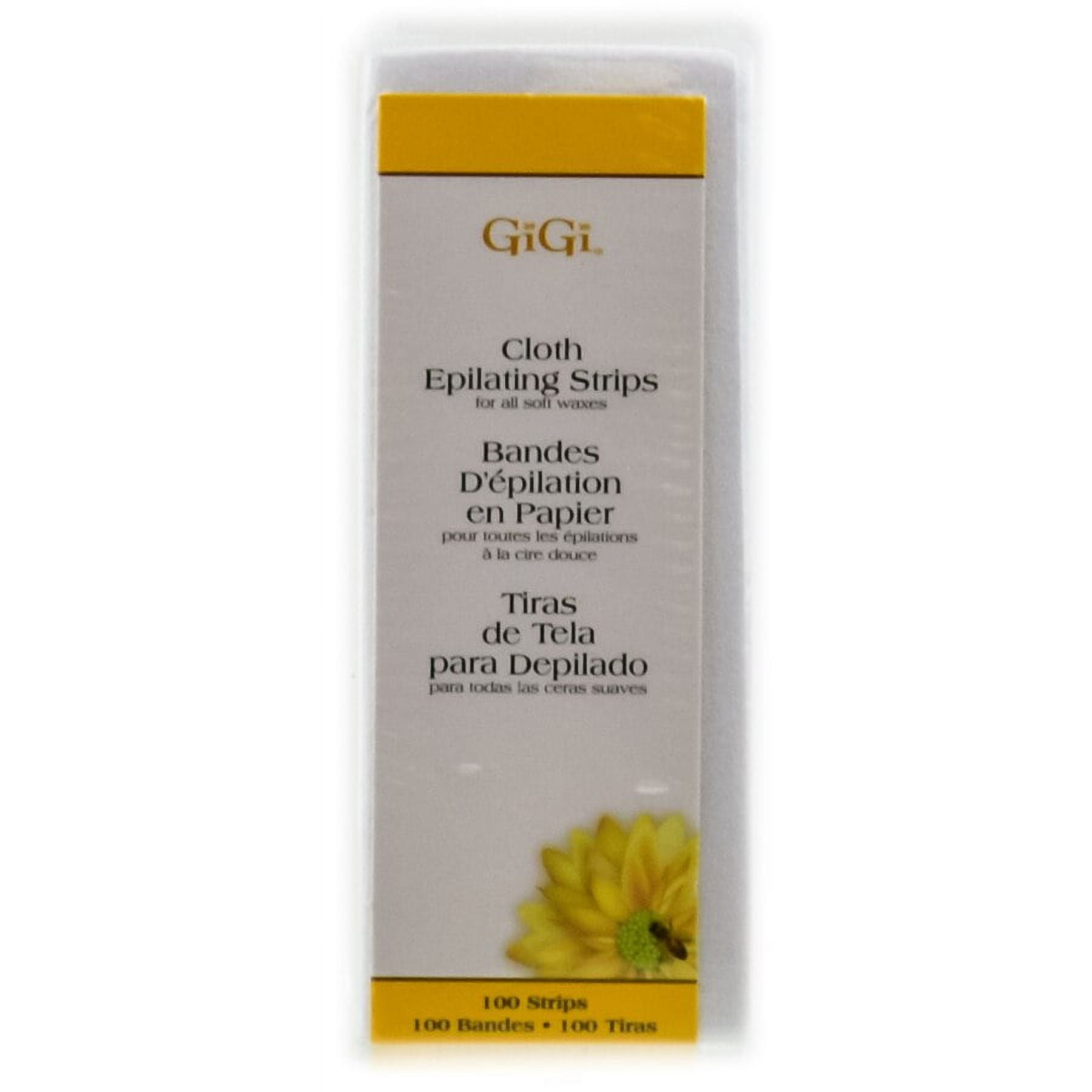 Size : 100 Strips - 1.75 in x 4.5 in , GiGi Cloth Epilating Strips ...