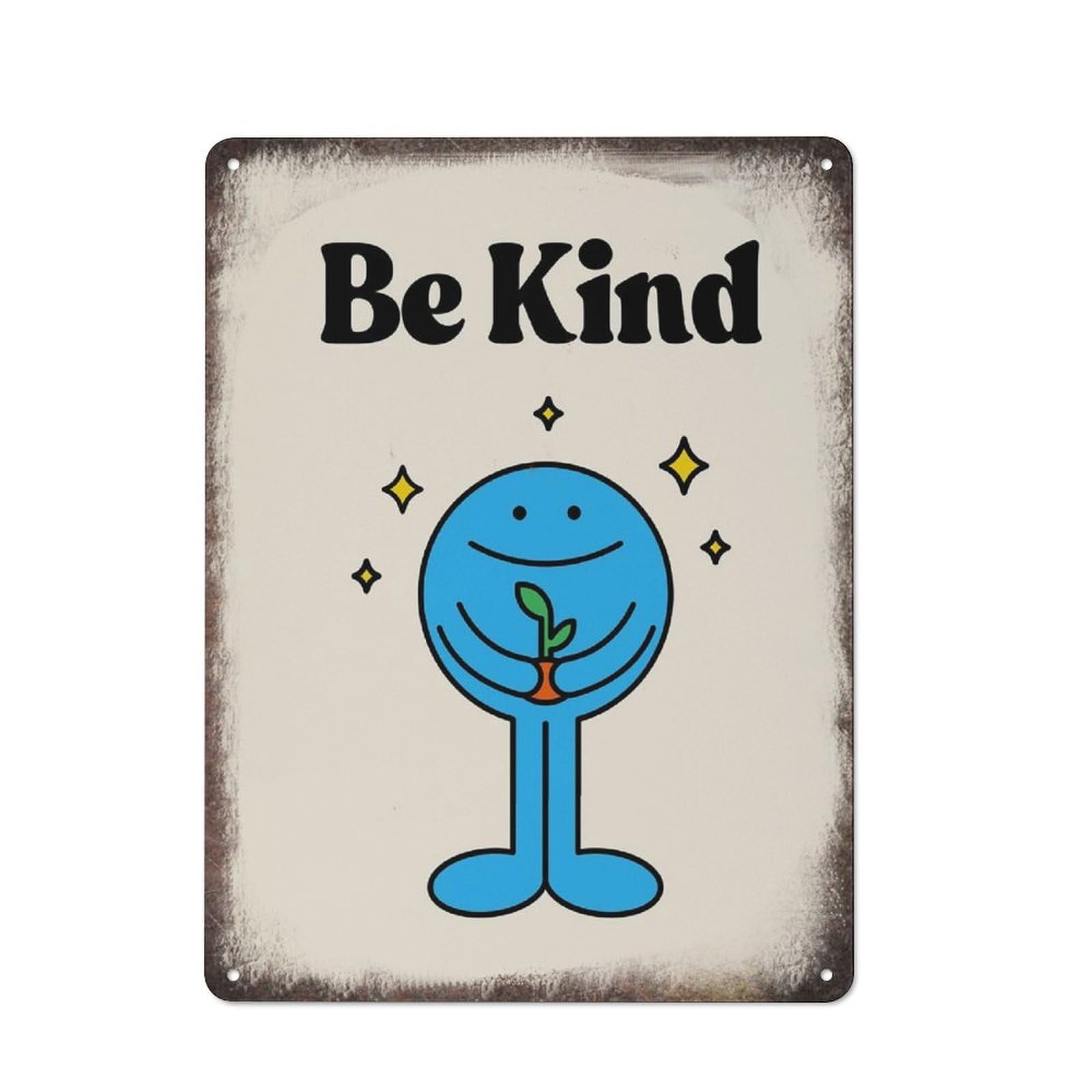 Size: 12*8 Inches Be Kind People Club Be Kind Poster Be Kind Wall Art ...