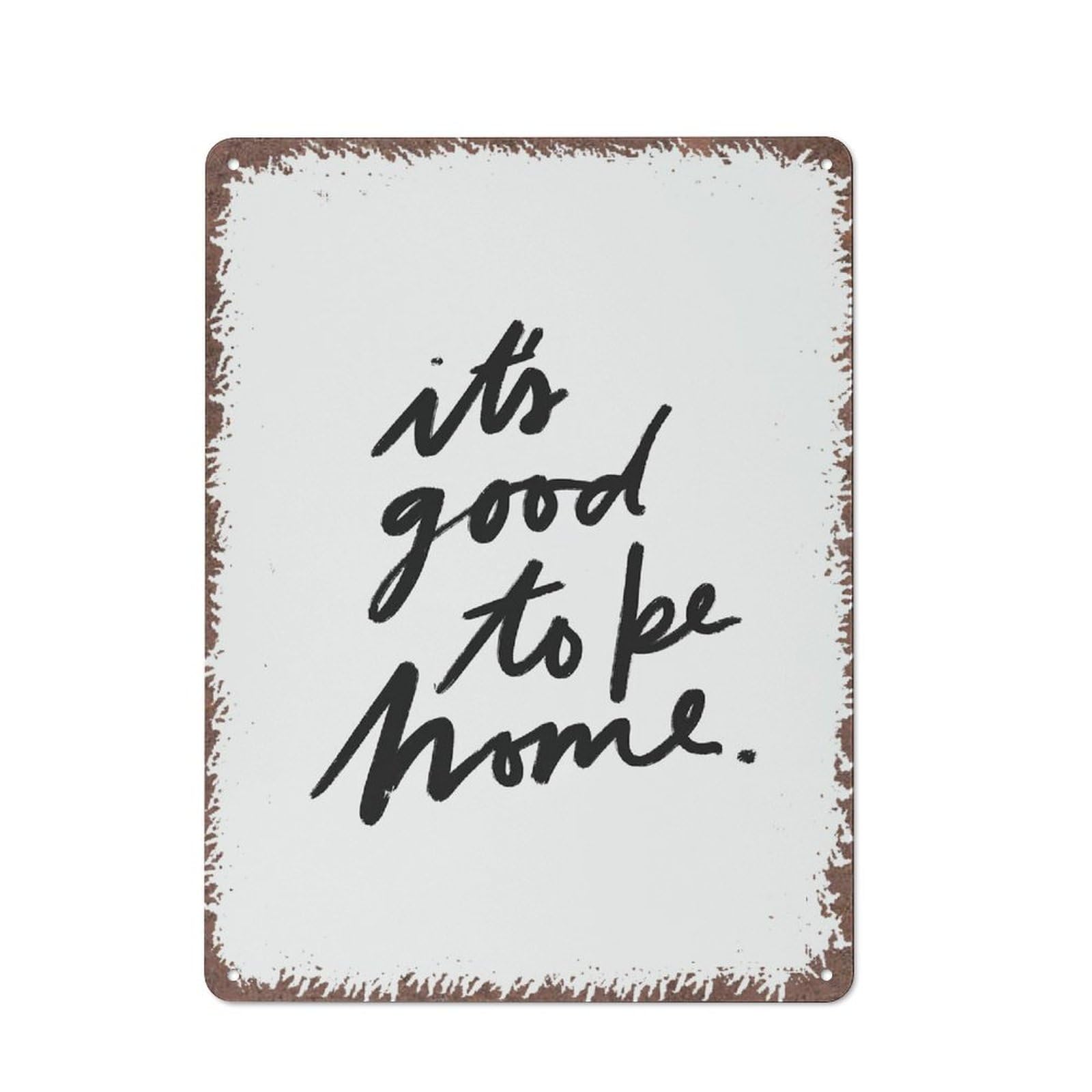 Size: 12*8 Inches It's Good to Be Home Homely Quote Gallery Wall Decor ...
