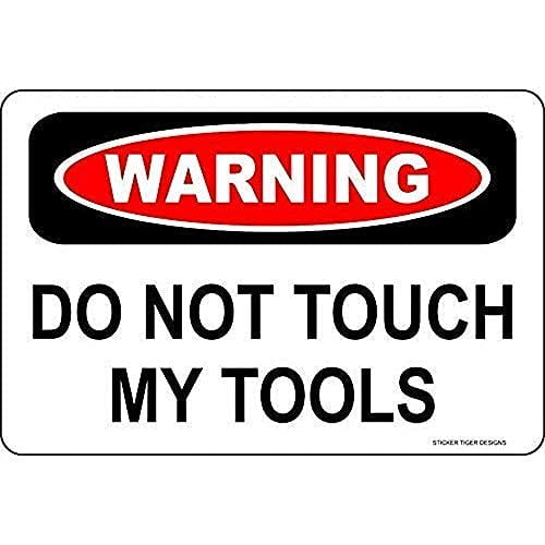 Size: 12*8 Inches New Street Sign Warning Plaque Wall Decor Warning Do ...