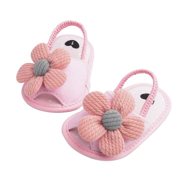 Size 4 Shoes for Baby Girls Children's Leisure Sun Flower Baby Sandals ...