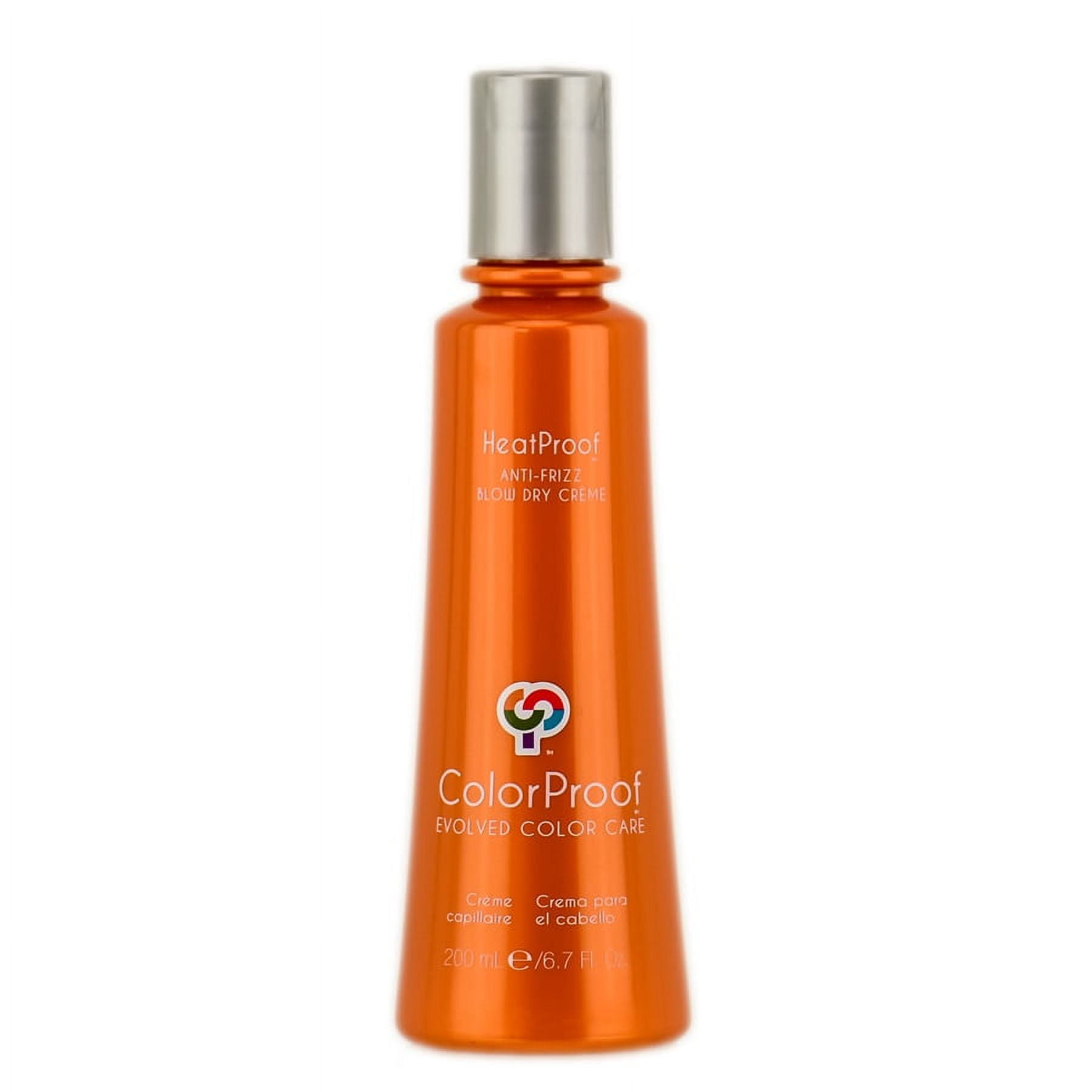 Size : 6.7 oz , ColorProof Heat Proof Anti Frizz Blown Dry Creme, hair ...