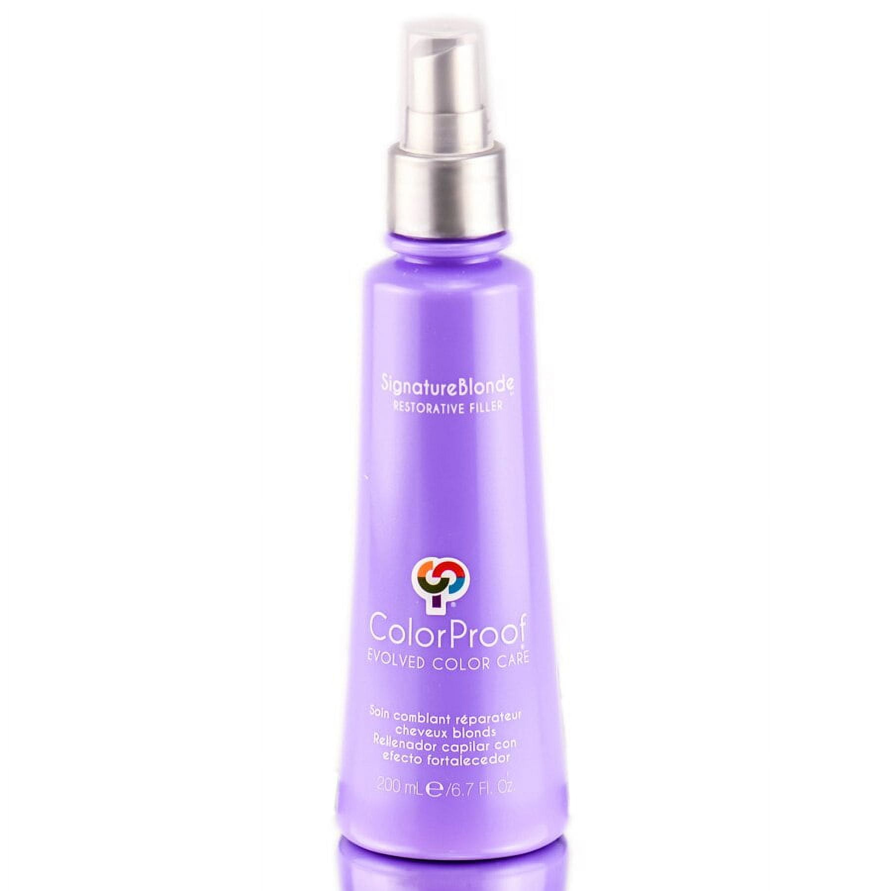 Size : 6.7 oz , ColorProof Signature Blonde Restorative Filler, hair ...