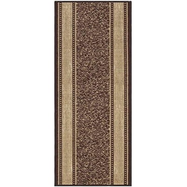 Custom Size Runner Rug Cappuccino Beige Color Greek Key Meander Design ...