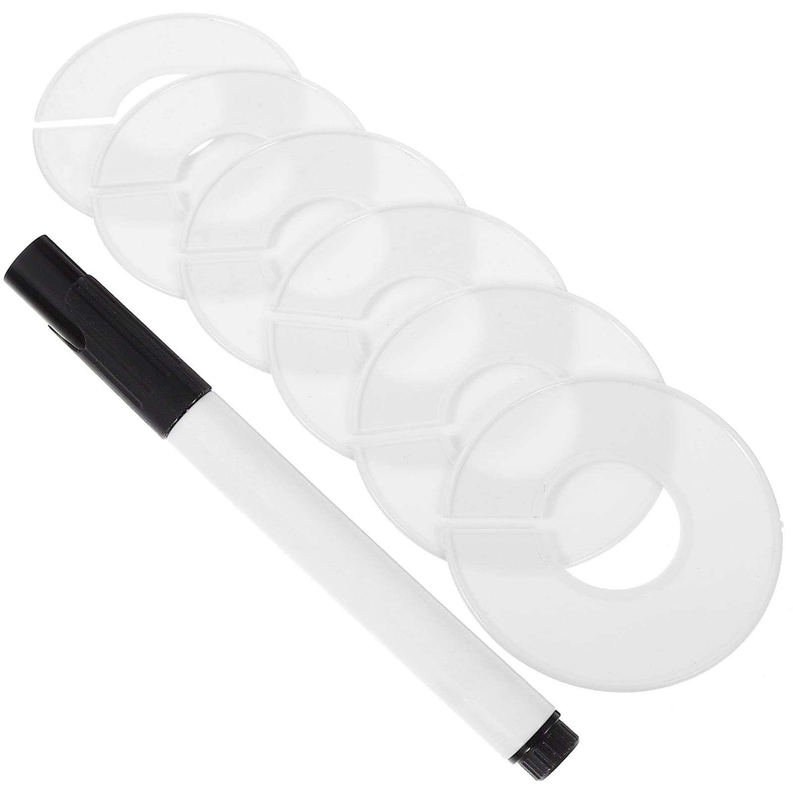 Size Divider Closet Rack Dividers Coat Hangers Blank Clothes Clothing ...