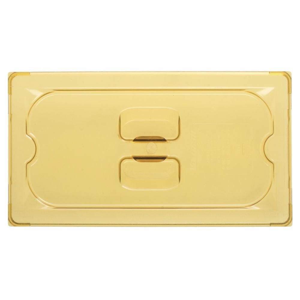 Size High Temp Solid Plastic Pan Cover, Amber - Walmart.com