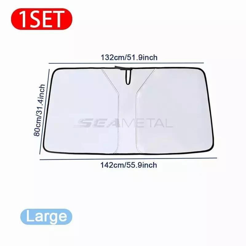 Size L-AUTOMECHANIST Car Windshield Cover Interior Auto Front Window ...