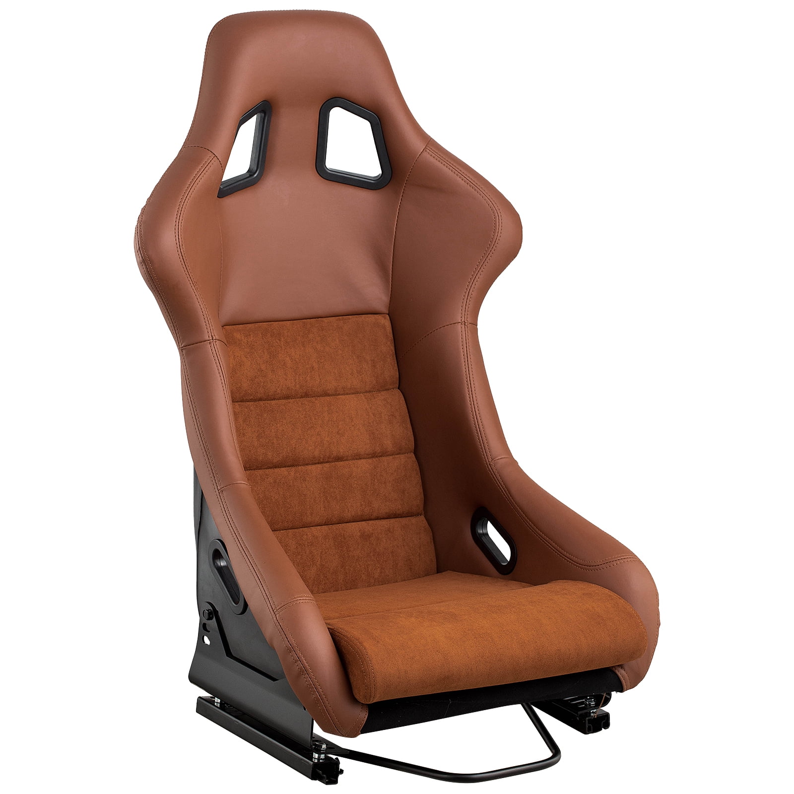 Size L Piece of Universal Fiber Glass Racing Bucket Seat, Brown PVC ...